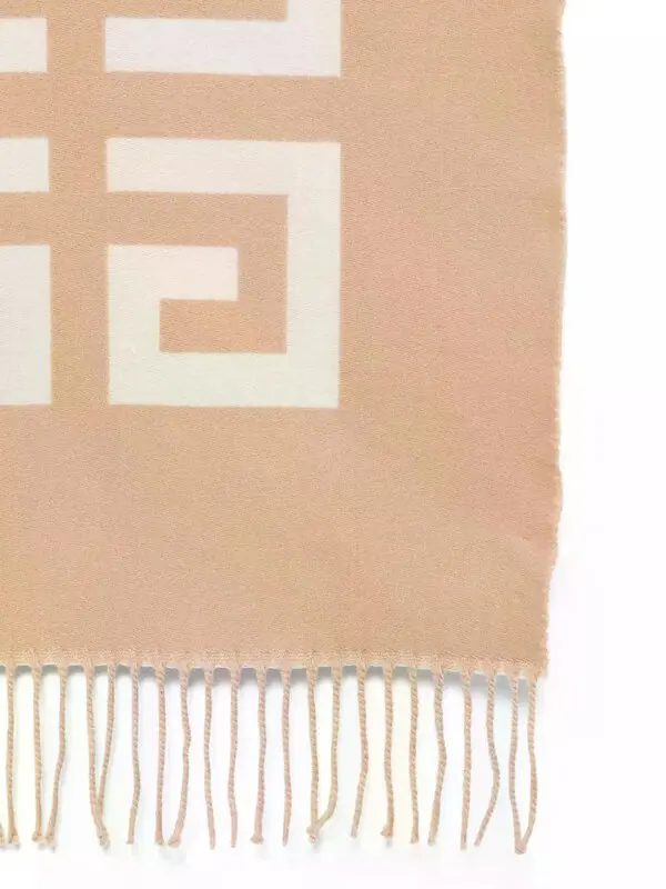 Givenchy Fringed-hem Scarf - Neutrals