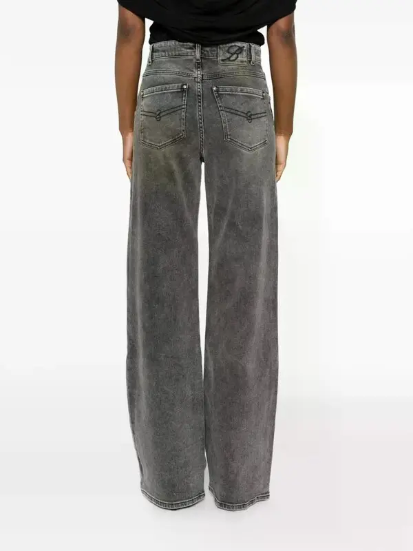 Blumarine Wide Leg Boyfriend Jeans