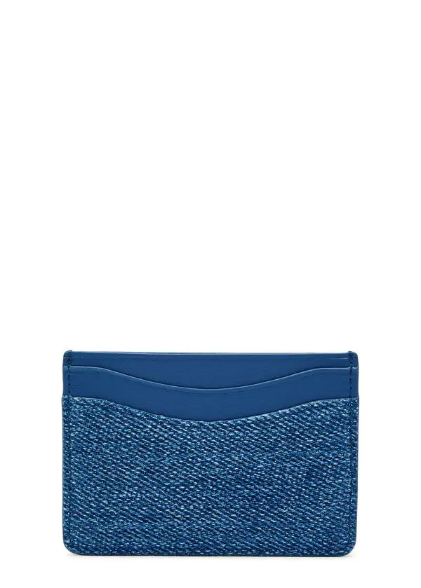GANNI Embellished Leather And Card Holder