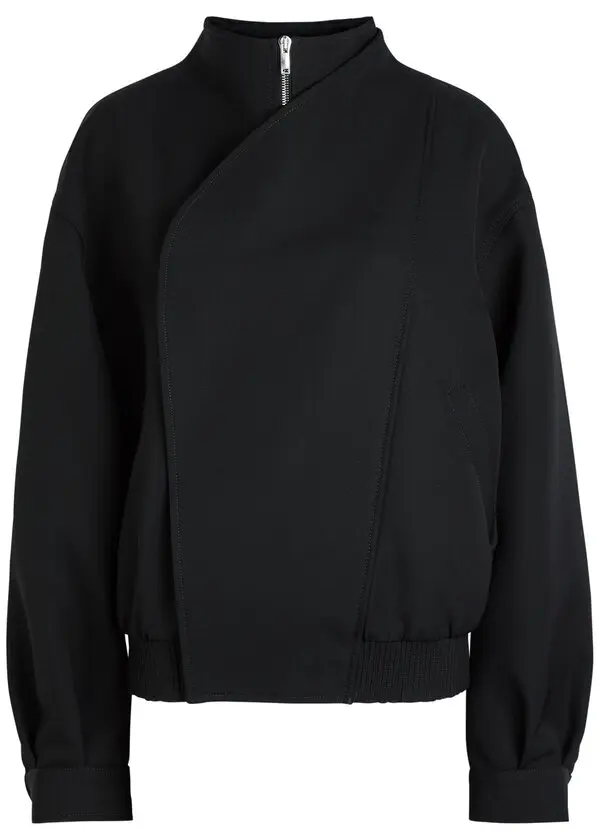 ARMARIUM Panelled Wool Bomber Jacket