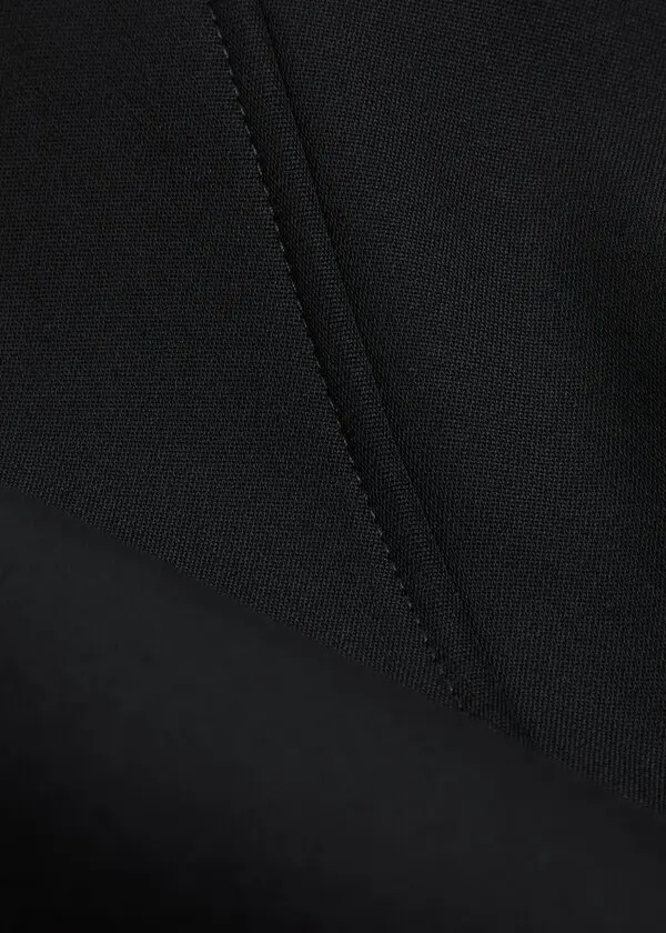 ARMARIUM Panelled Wool Bomber Jacket