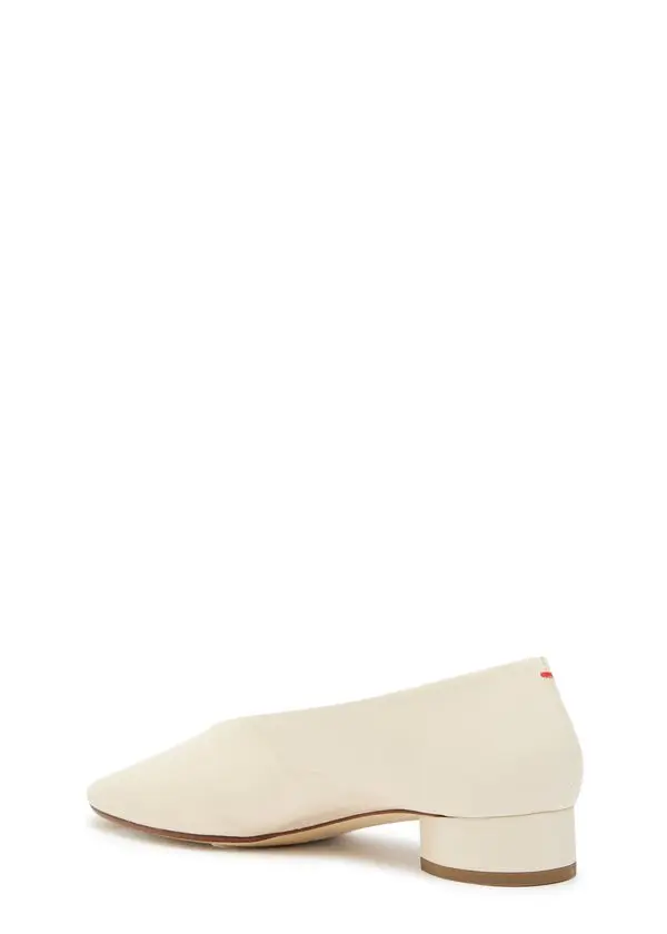 AeydĒ Delia 20 Leather Pumps - Cream