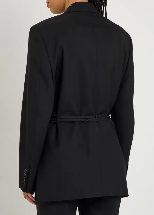 ARMARIUM Armida Belted Wool Blazer