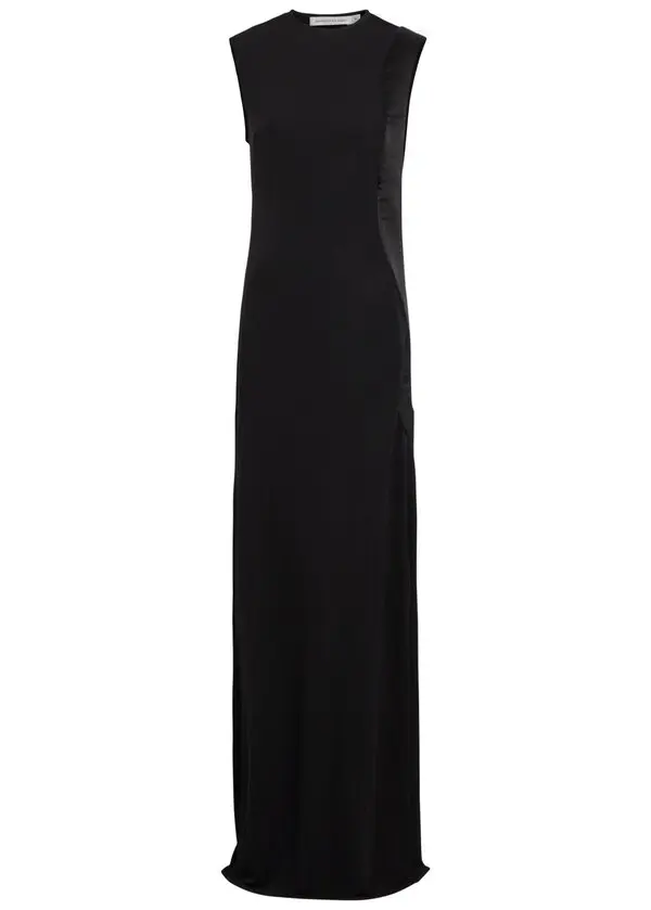 Christopher Esber Infinity Cut-out Jersey Maxi Dress
