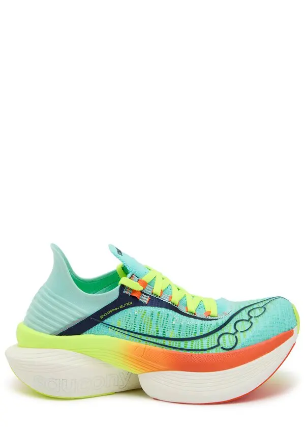 Saucony Endorphin Elite 2 Panelled Mesh Sneakers