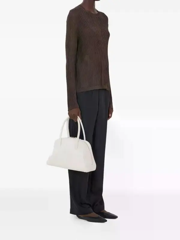 Loulou De Saison Ribbed Semi-sheer Jumper