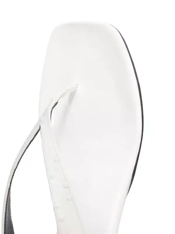 Loulou De Saison Niham Ankle-strap Sandals - White