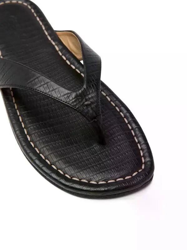Marsèll Infrafilo Stitching Sandals - Black