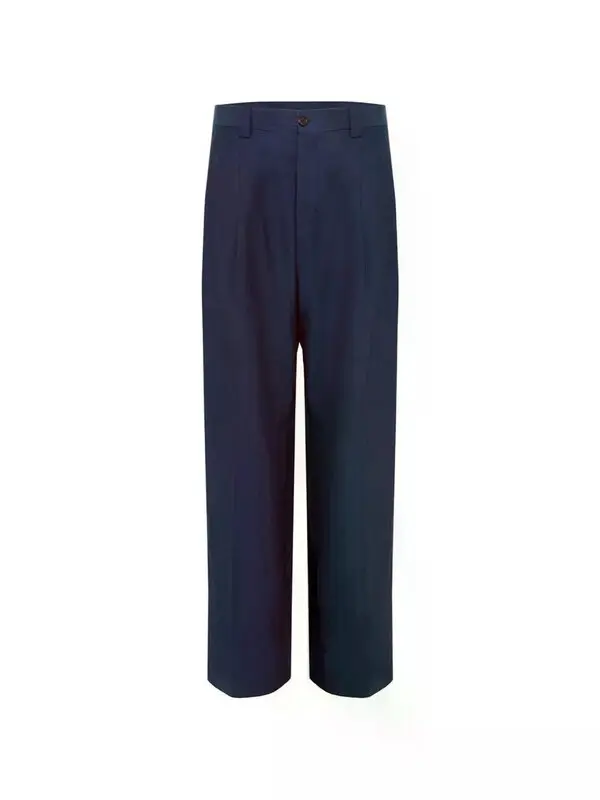 LANEUS Buttoned-flap-pocket Trousers