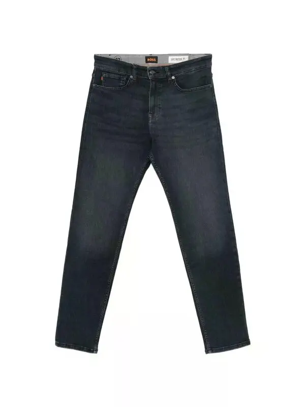 BOSS Button Trousers - Blue