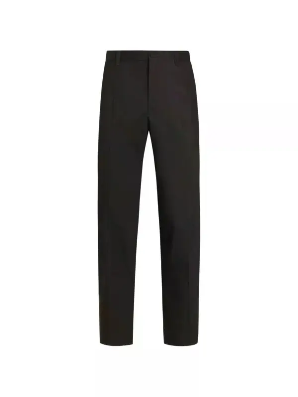 Dolce & Gabbana Stretch Wool Canvas Trousers