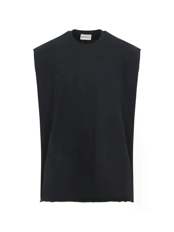 MORDECAI Striped Back Sleeveless Vest