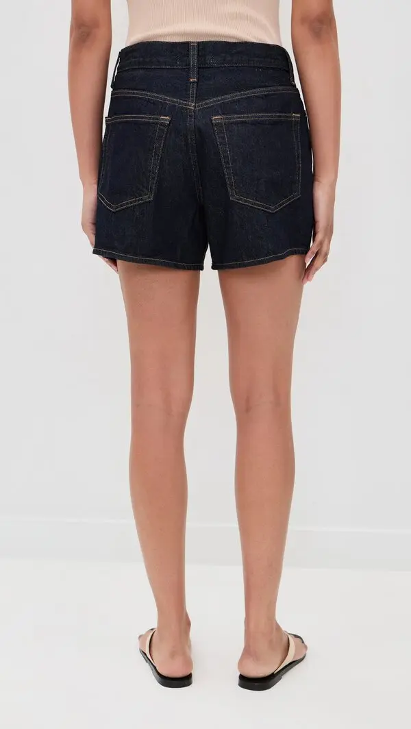 AGOLDE Leith Low Slung Relaxed Fit Shorts - Rinse