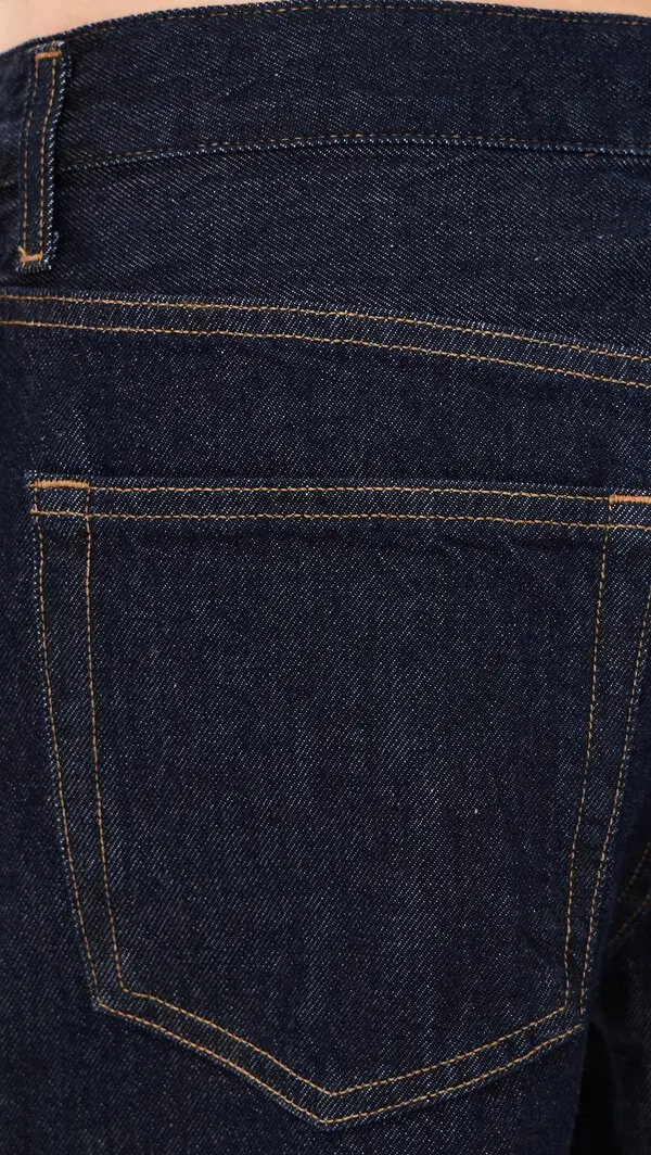 AGOLDE Leith Low Slung Relaxed Fit Shorts - Rinse