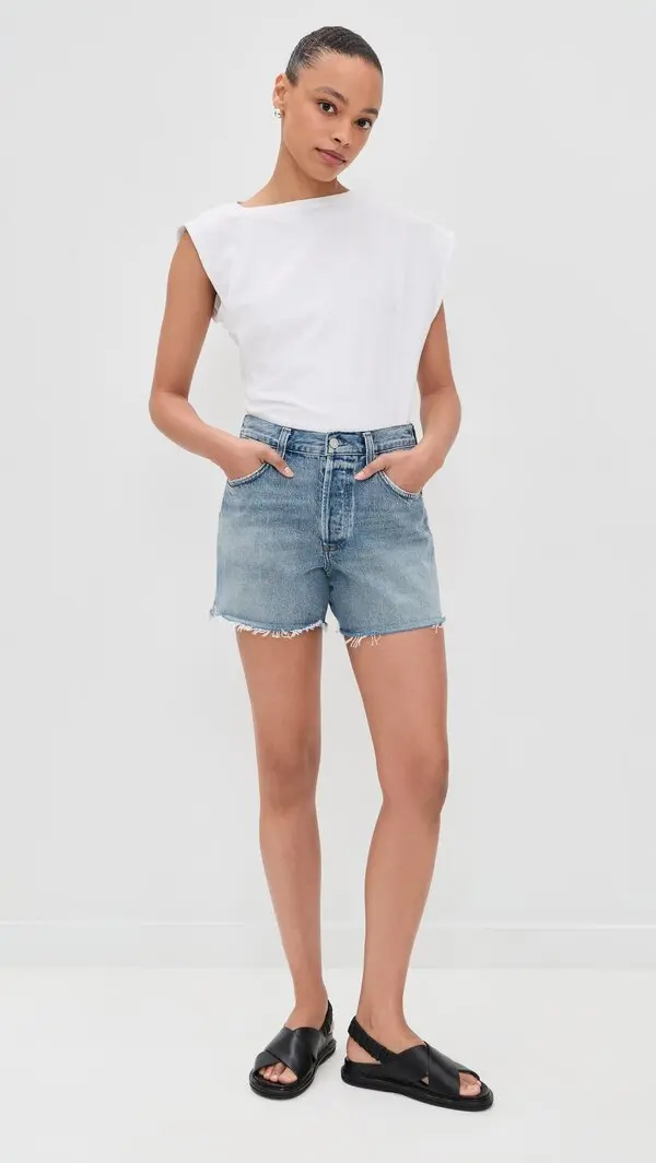AGOLDE Nye Low Slung Vintage Shorts