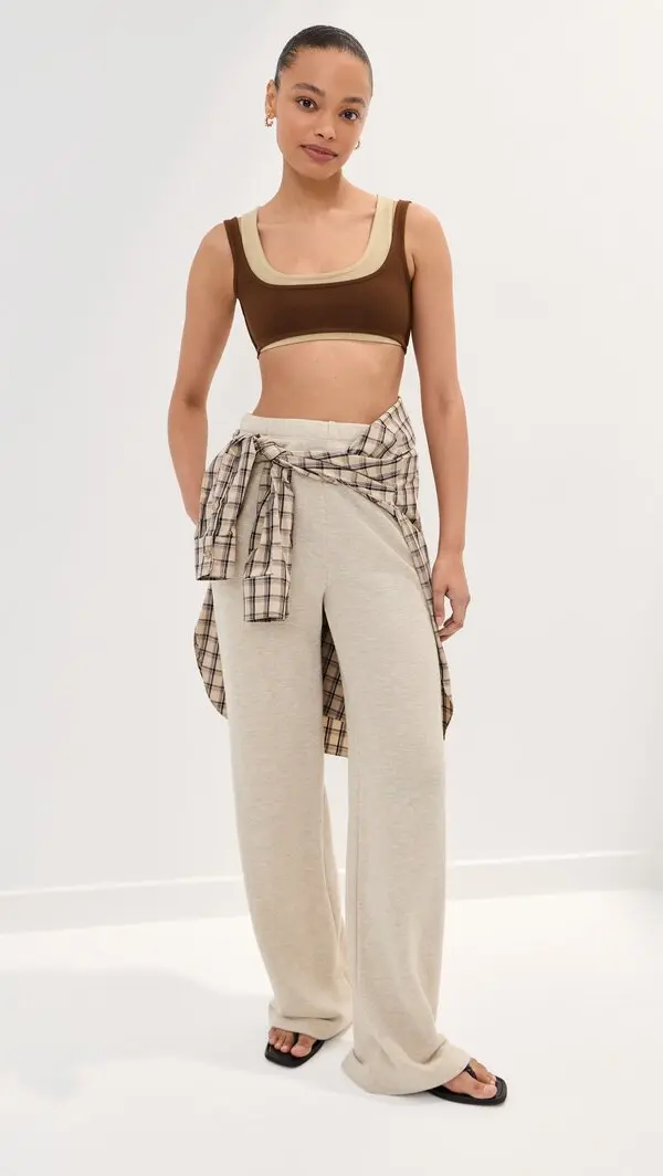 STATE & LAKE Jane Bralette - Tan/brown