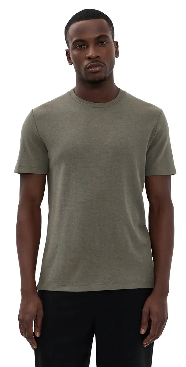 Nn07 Clive Textured Tee