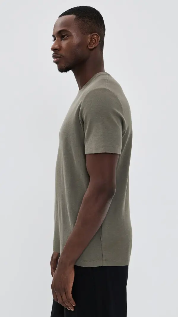 Nn07 Clive Textured Tee