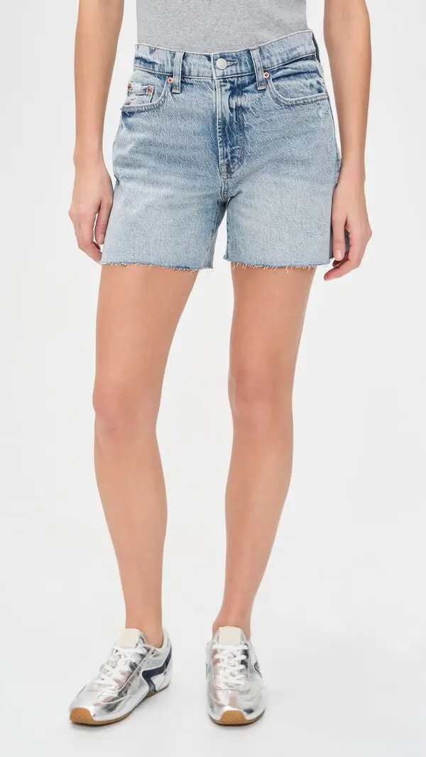 PISTOLA Kennedy Denim Shorts - Normandy Vintage