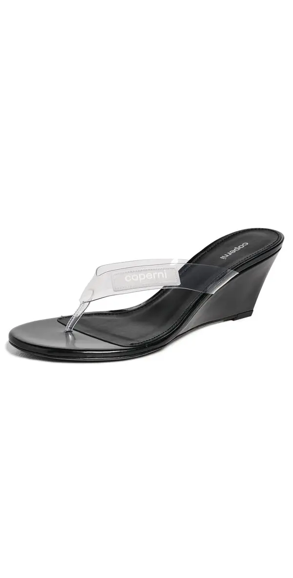 Coperni Wedge Sandals - Clear