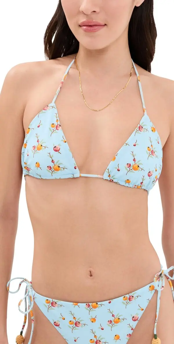 Sea Freya Emb Bikini Top - Multi