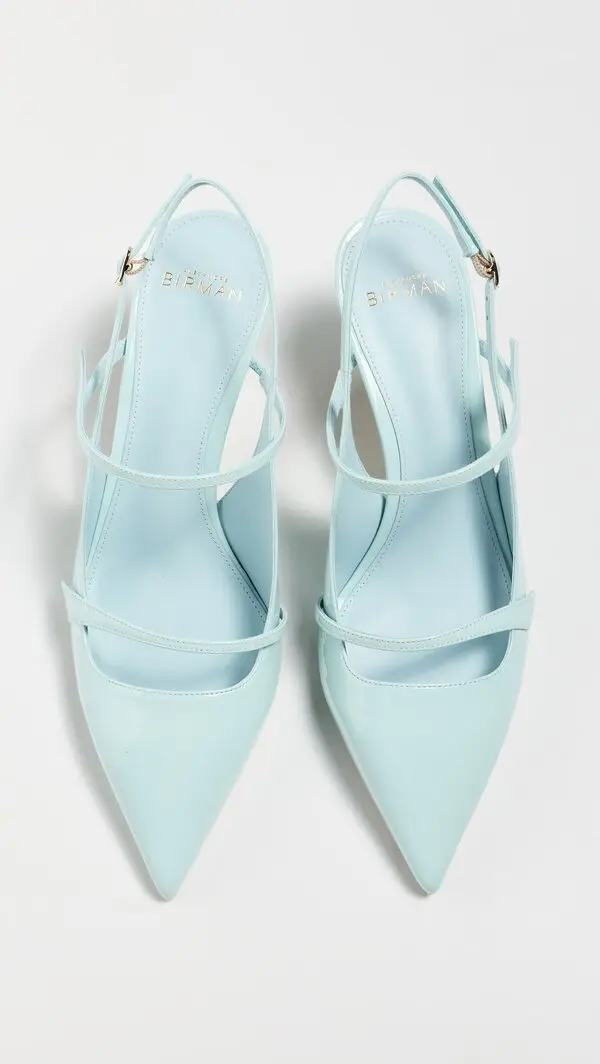 ALEXANDRE BIRMAN Tita Slingback Heels 60mm - Dust Blue