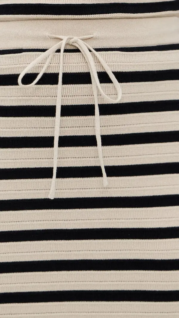 Z Supply Striped Knit Skirt