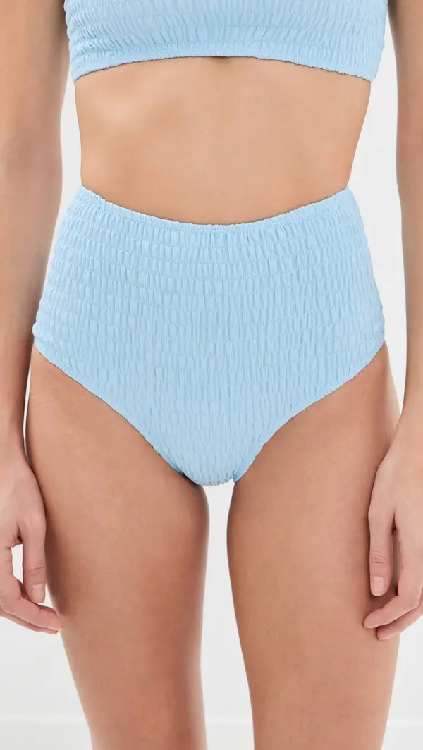 Sea Amabel Smocked Bikini Bottom