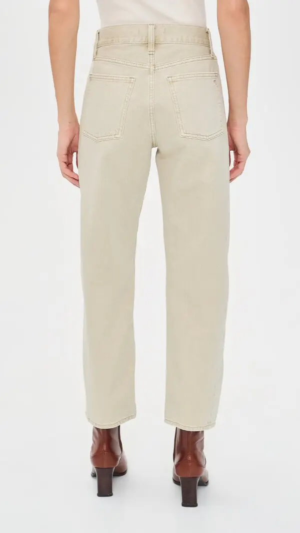 Madewell Pieced Barrel-leg Jeans - Faded Khaki
