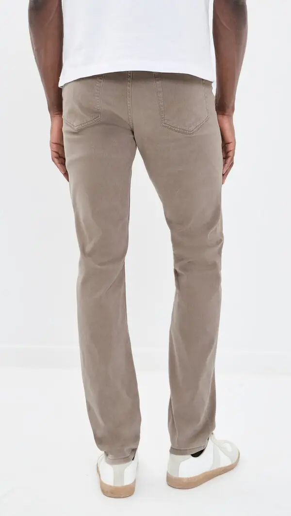 FRAME Modern Straight Twill Jeans - Stone Grey