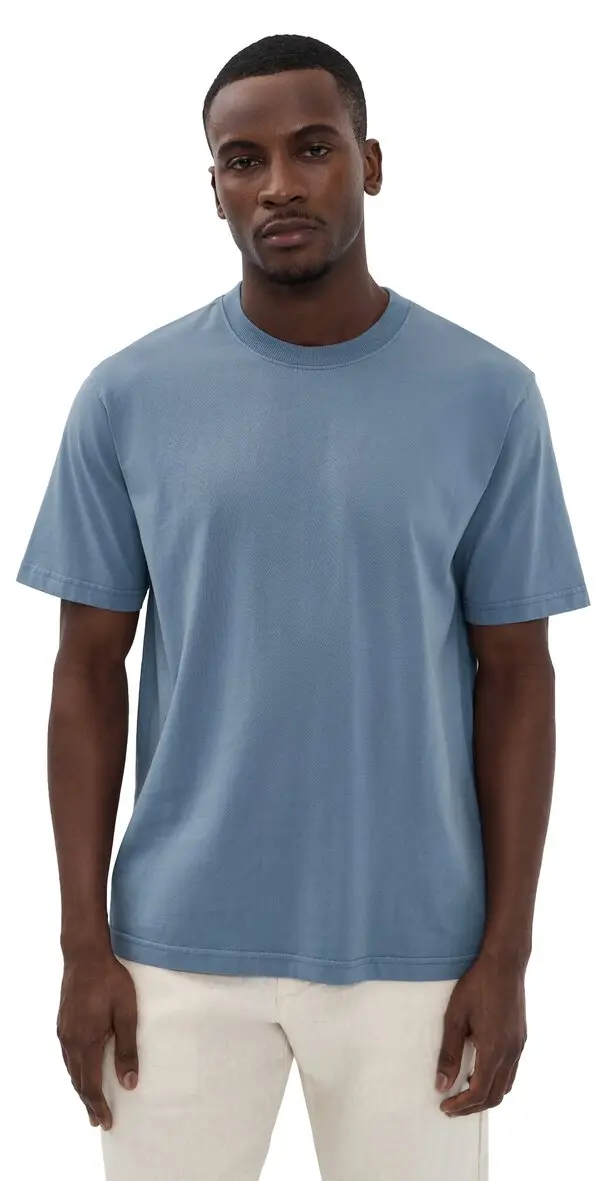 Nn07 Adam Tee - Stone Blue