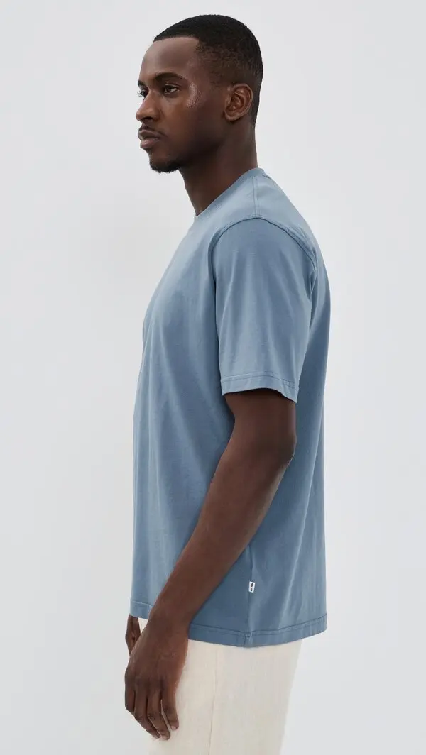 Nn07 Adam Tee - Stone Blue