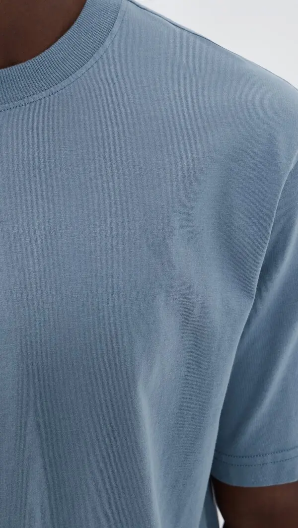 Nn07 Adam Tee - Stone Blue