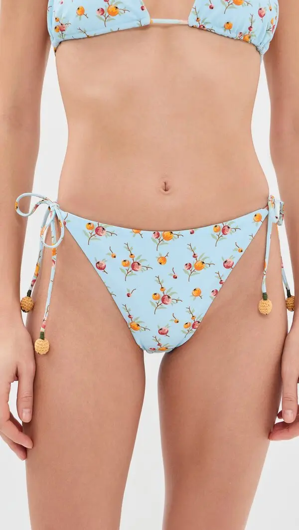Sea Freya Embroidered Bikini Bottom