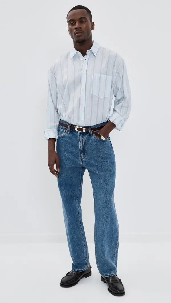 LEVI'S 568 Loose Straight Jeans - Blue Essentials