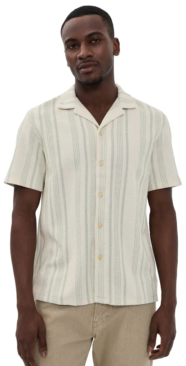 Faherty Brand Oasis Knit Camp Shirt
