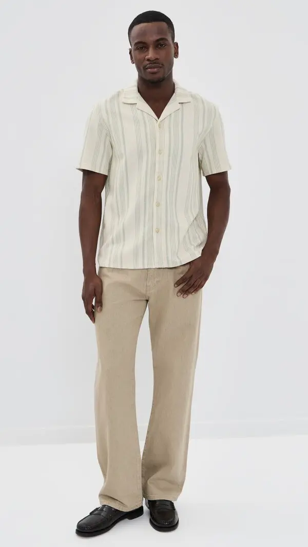 Faherty Brand Oasis Knit Camp Shirt