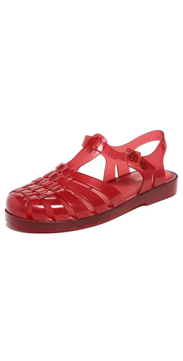 Melissa Possession Jelly Sandals - Red