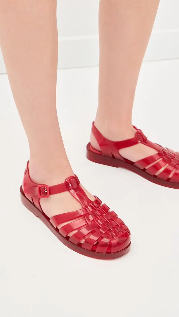 Melissa Possession Jelly Sandals - Red