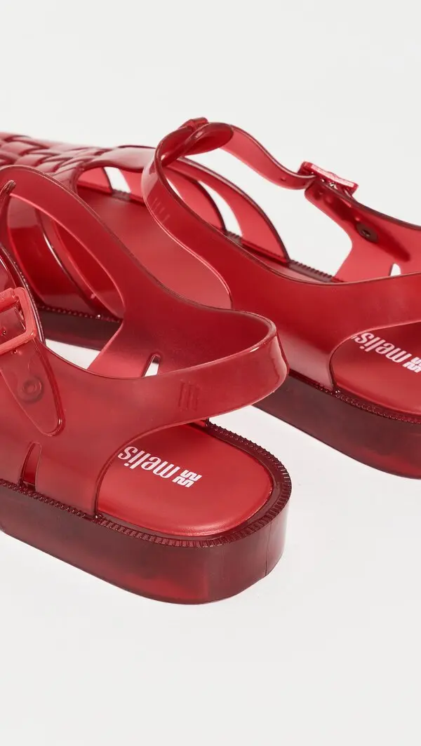 Melissa Possession Jelly Sandals - Red