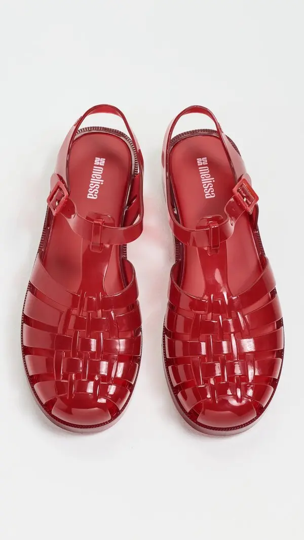 Melissa Possession Jelly Sandals - Red