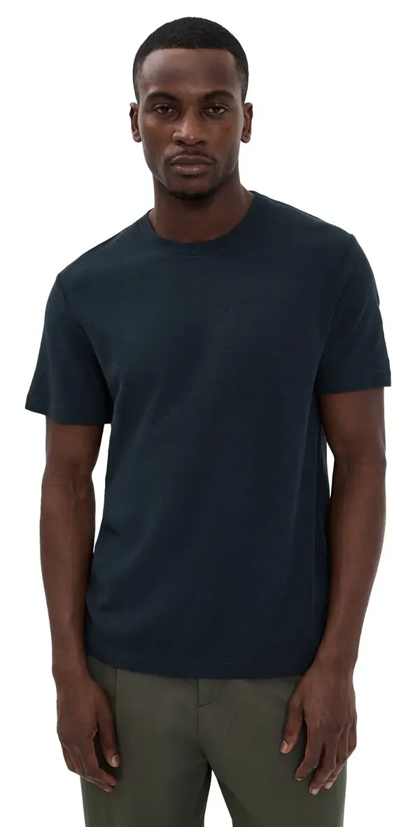 Nn07 Clive Textured Tee