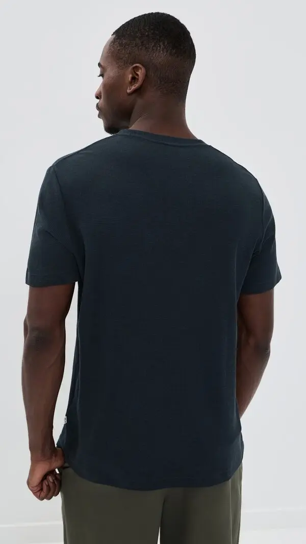 Nn07 Clive Textured Tee