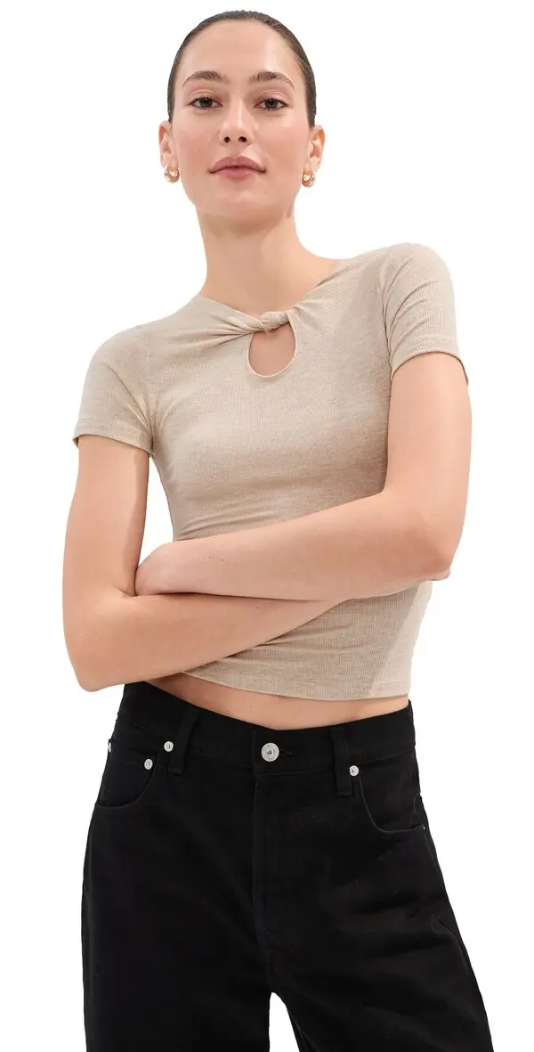 LE BOP Bisou Top - Oatmeal