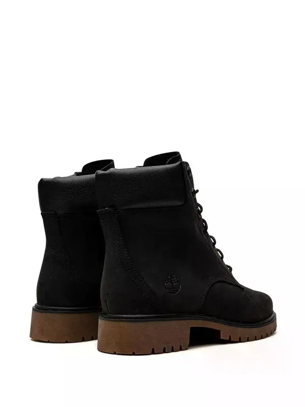 Timberland Jayne Leather Hiking Boots - Black