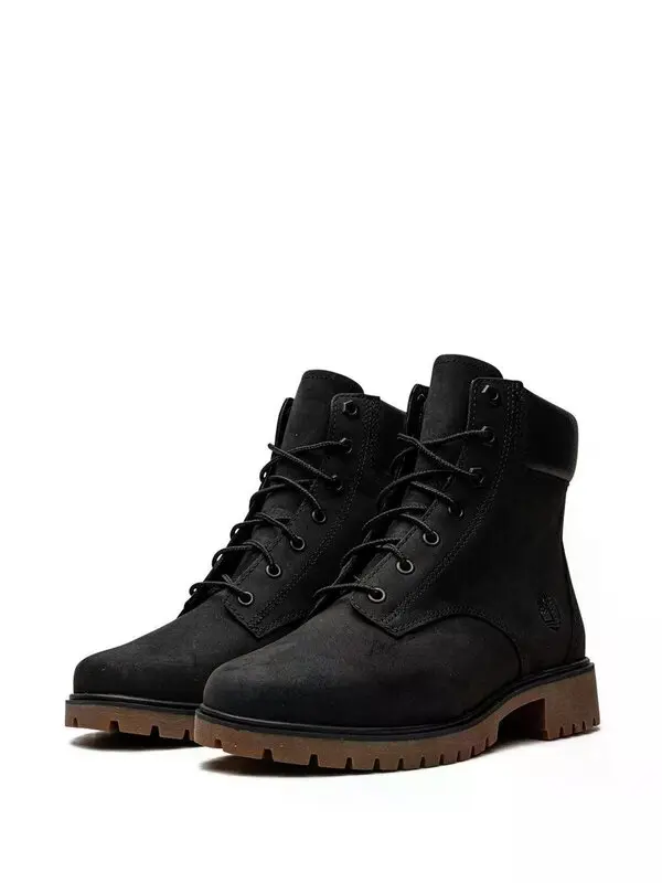 Timberland Jayne Leather Hiking Boots - Black