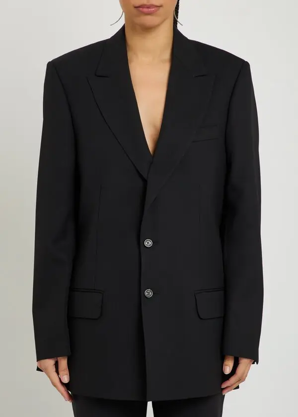ARMARIUM Armida Belted Wool Blazer