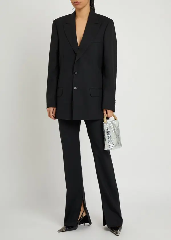 ARMARIUM Armida Belted Wool Blazer