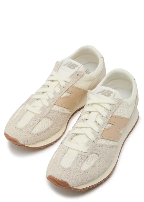 NEW BALANCE 471 Panelled Mesh-knit Sneakers - White