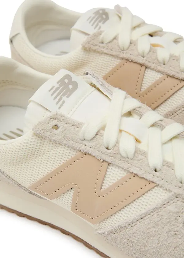 NEW BALANCE 471 Panelled Mesh-knit Sneakers - White